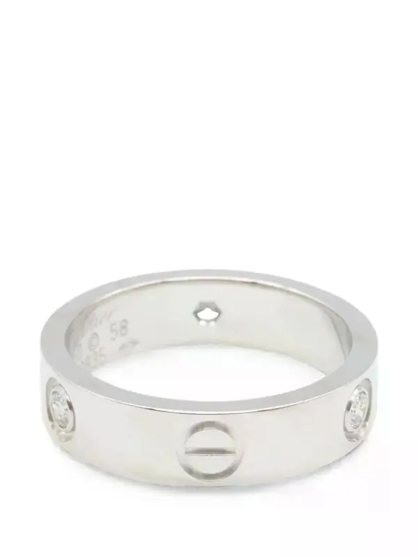Cartier 2010s Love Diamond Ring