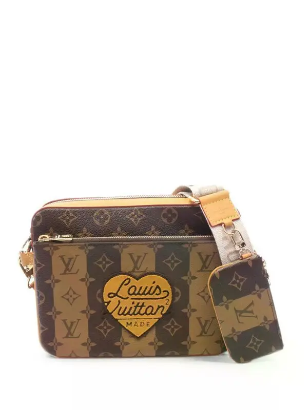 LOUIS VUITTON X Nigo 2010s Trio Cross Body Bag