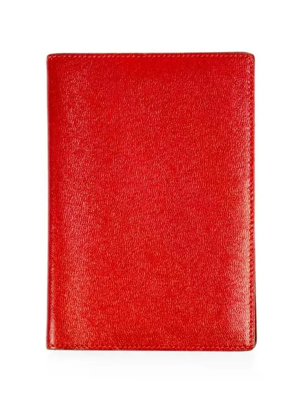 Hermès 2000s Leather Diary Cover - Red