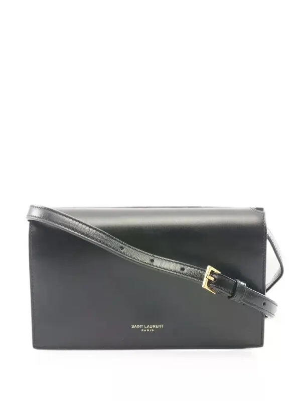 Saint Laurent 2010s Leather Shoulder Bag