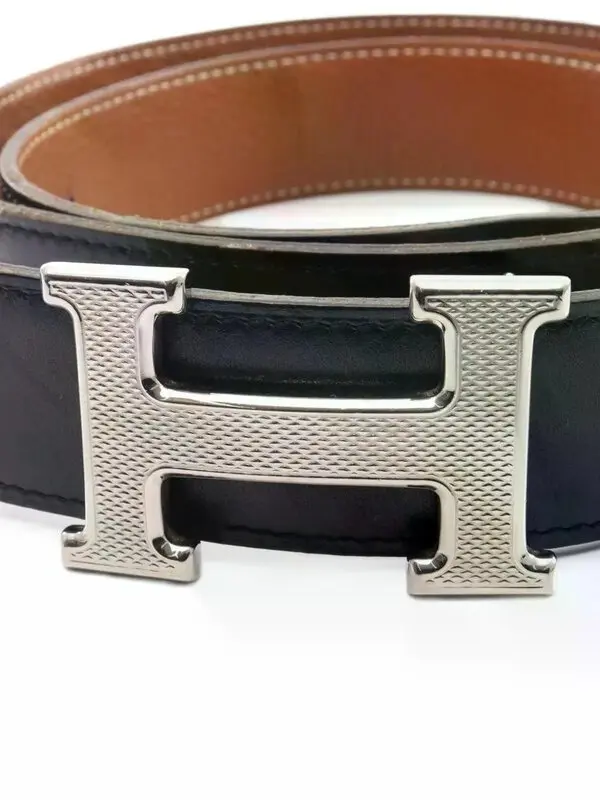 Hermès Constance H Belt - Black