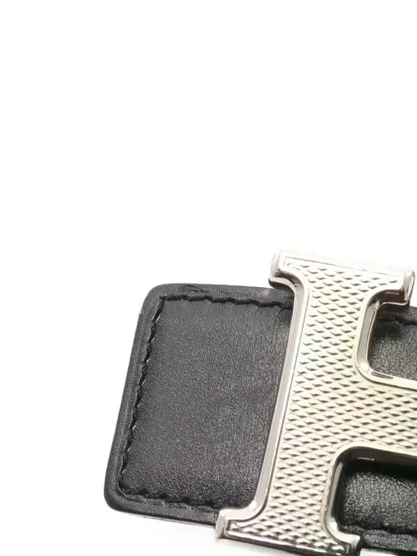 Hermès Constance H Belt - Black
