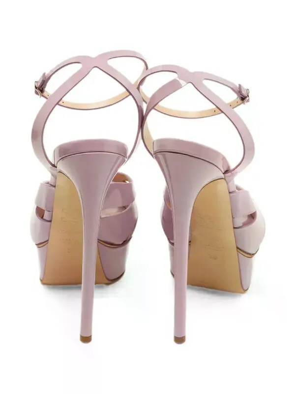 Casadei Flora Platform Sandals