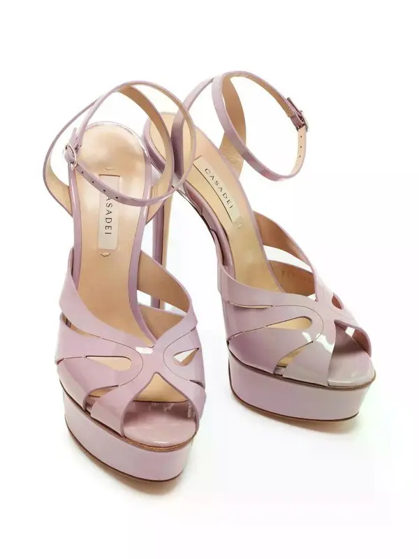 Casadei Flora Platform Sandals