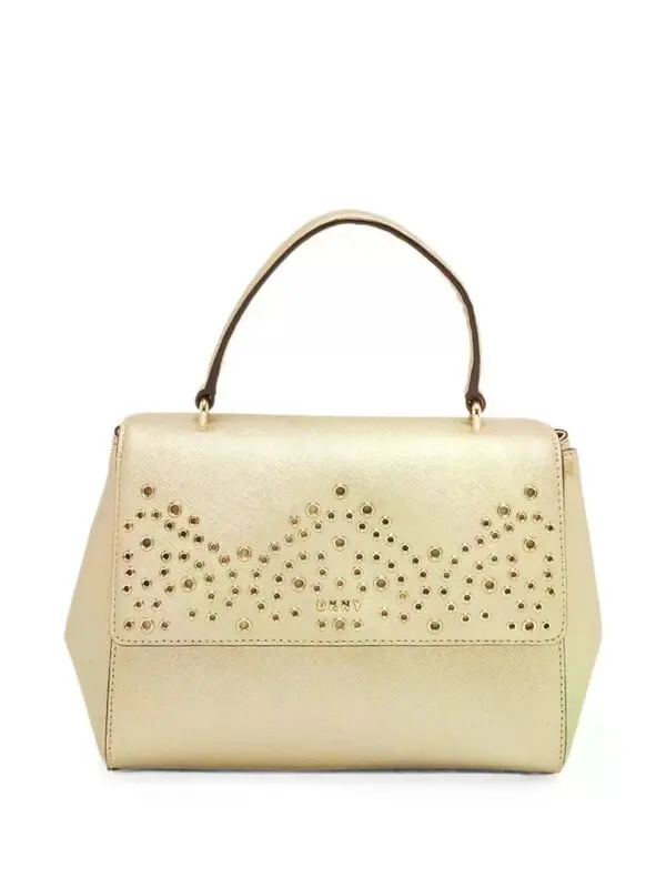 Dkny Eyelet Flap Top-handle Bag