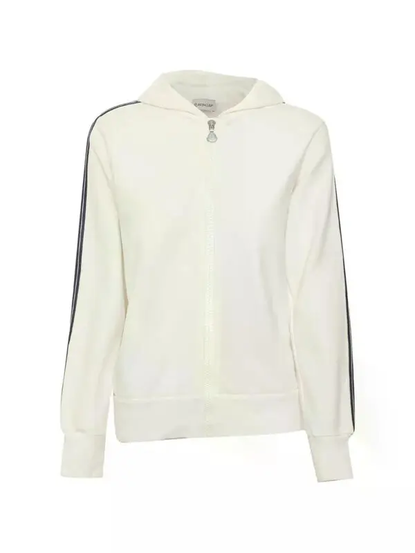 Moncler Striped Logo Hoodie