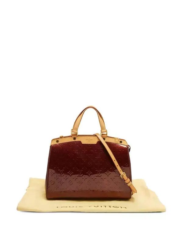 LOUIS VUITTON 2010 Gm Brea Monogram Vernis Tote Bag