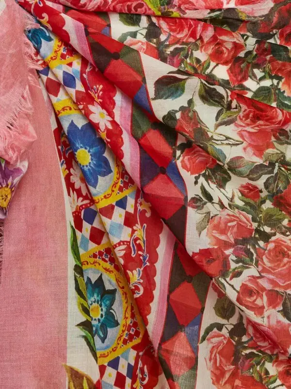Dolce & Gabbana Floral-print Pareo