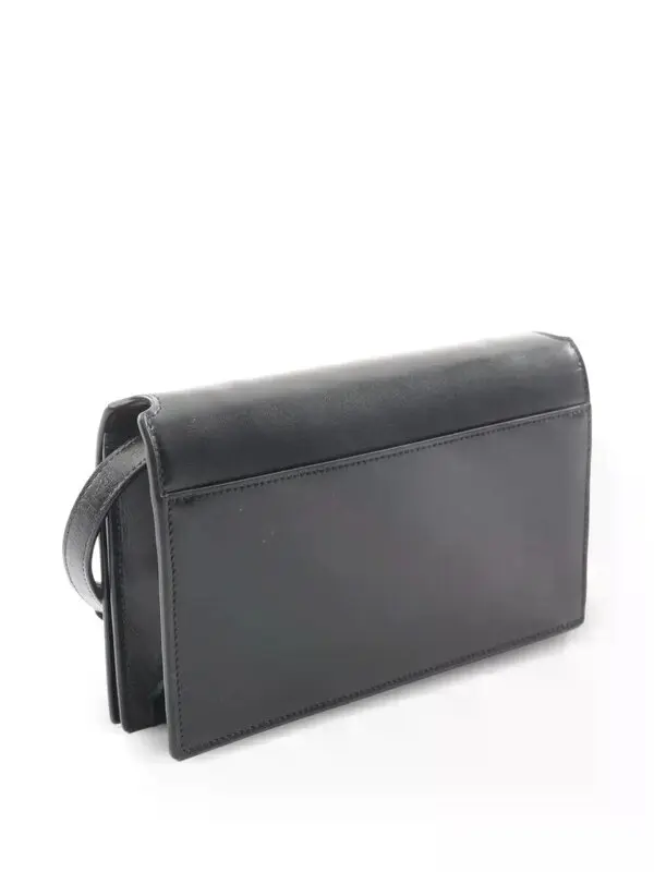 Saint Laurent Leather Shoulder Bag - Black