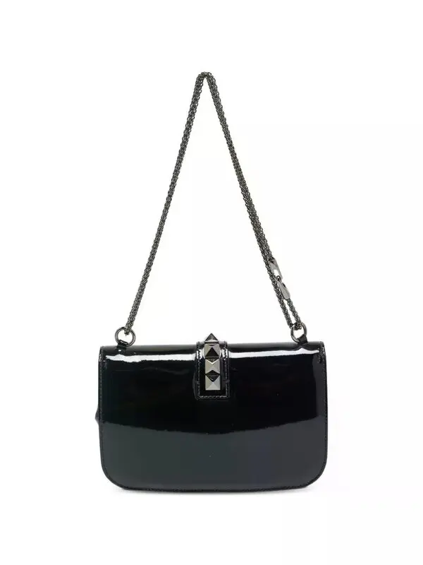 Valentino Garavani Medium Rockstud Glam Lock Shoulder Bag