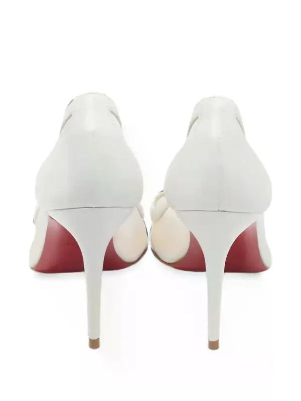 CHRISTIAN LOUBOUTIN Galativi Mesh-panelled Heeled Pumps
