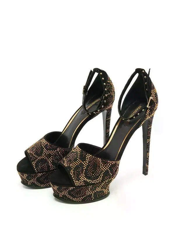 Roberto Cavalli Studded Platform Sandals
