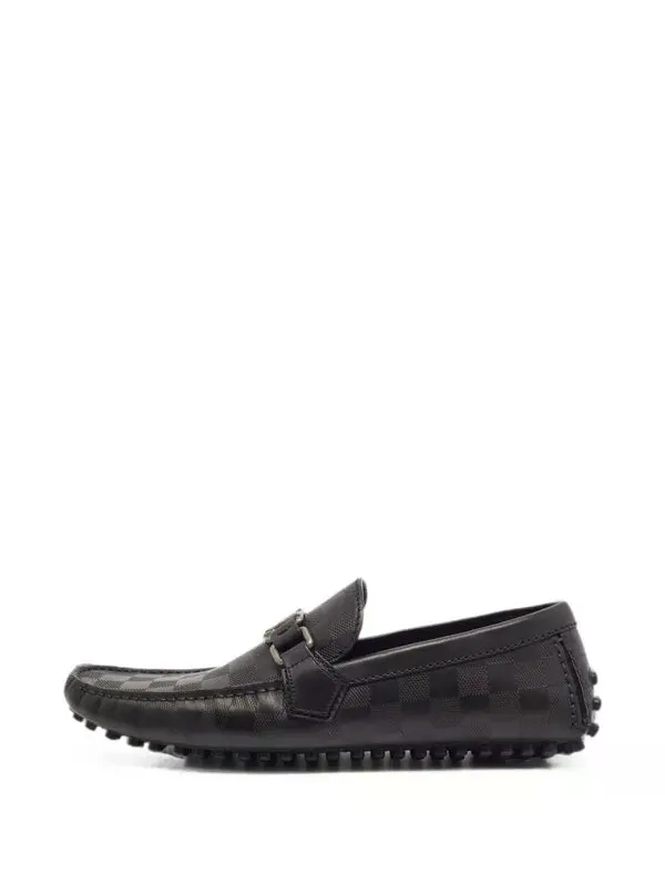 LOUIS VUITTON Hockenheim Leather Loafers