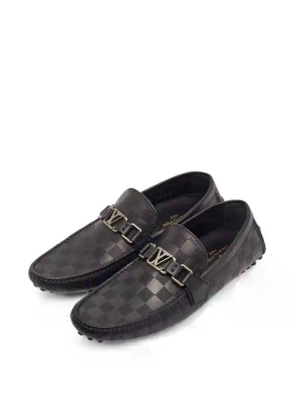 LOUIS VUITTON Hockenheim Leather Loafers
