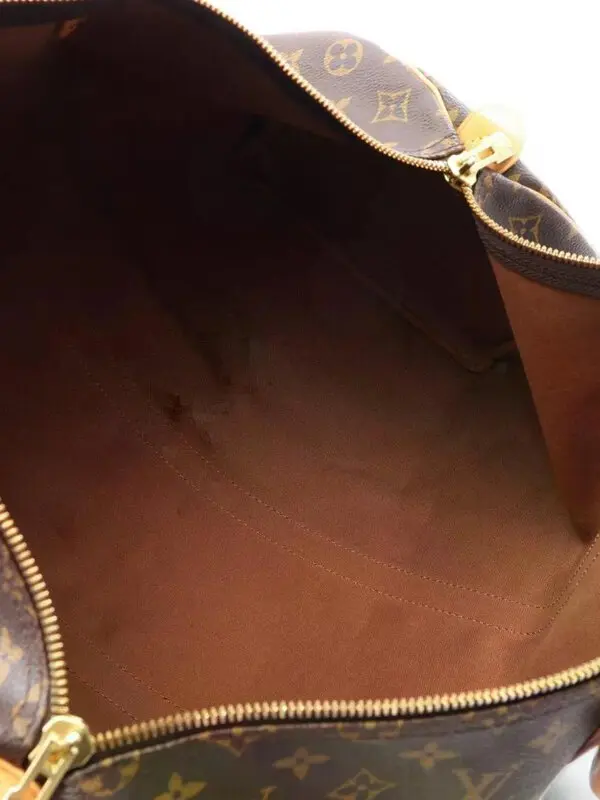 LOUIS VUITTON 1998 Monogram Keepall 50 Boston Bag - Brown