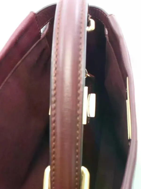 Fendi 2010s Peekaboo Wave Tote Bag