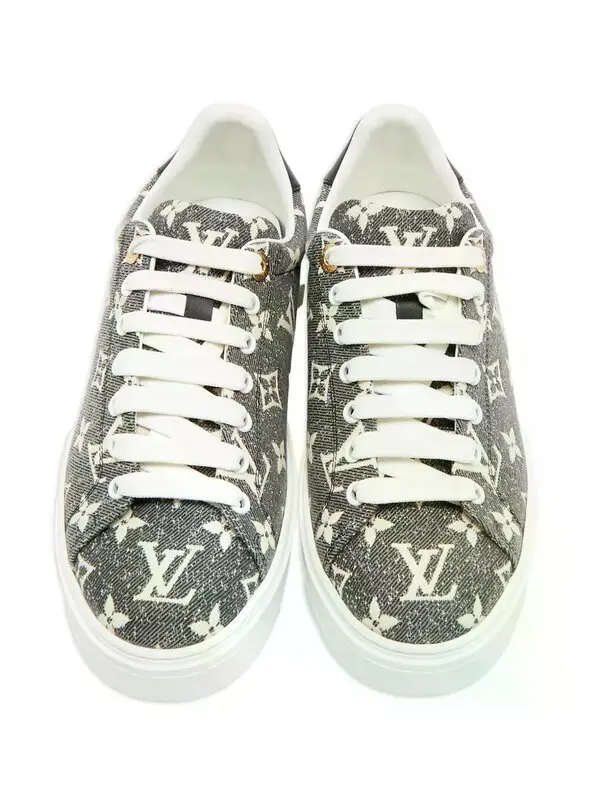 LOUIS VUITTON Time Out Monogram Sneakers