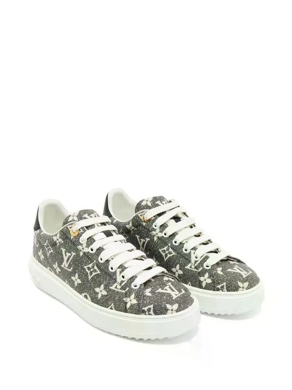 LOUIS VUITTON Time Out Monogram Sneakers