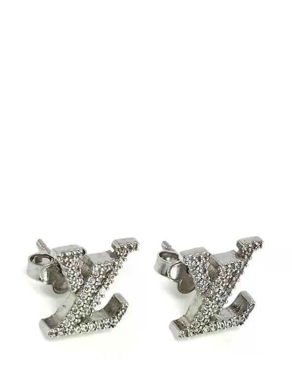LOUIS VUITTON Logo Earrings