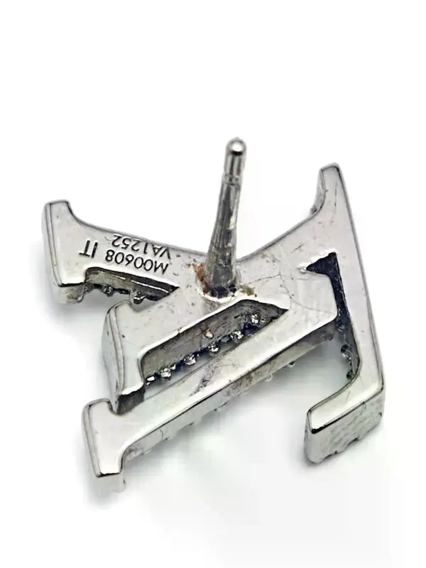 LOUIS VUITTON Logo Earrings