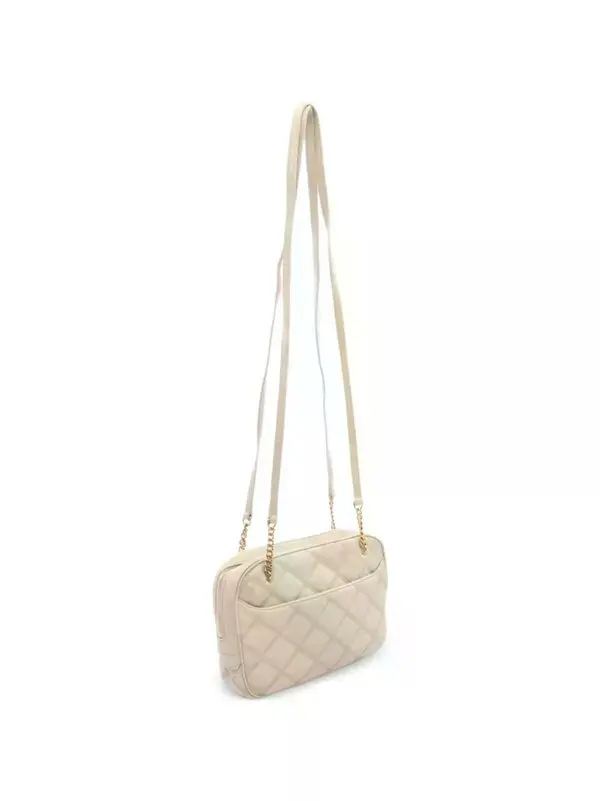 Saint Laurent 2000s Quilted Chain Shoulder Bag - Neutrals