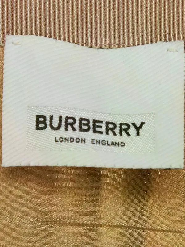 Burberry Printed Plissé Midi Skirt