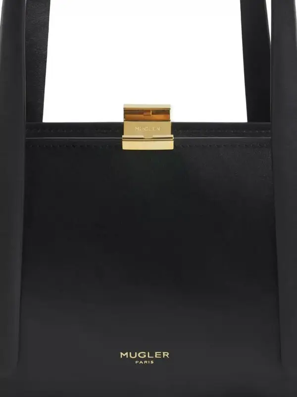 MUGLER Aurora Shoulder Bag - Black