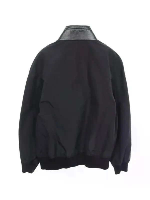 LOUIS VUITTON Leather-trim Bomber Jacket