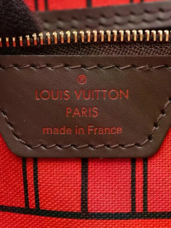 LOUIS VUITTON Damier Ebene Neverfull Pm Tote Bag - Brown