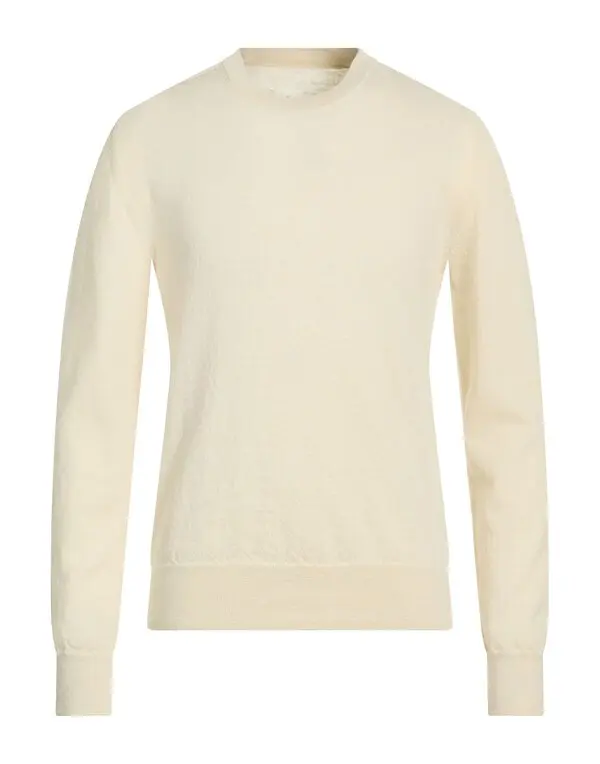 MAISON MARGIELA Sweater Cream Size Wool