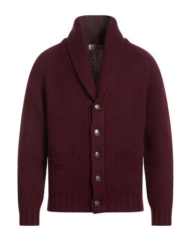 Brunello Cucinelli Cardigan Burgundy Size Cashmere