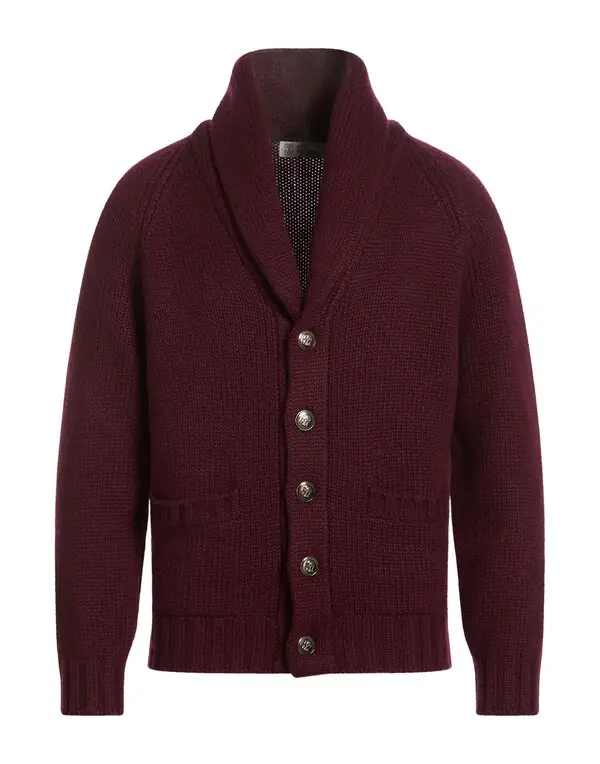 Brunello Cucinelli Cardigan Burgundy Size Cashmere