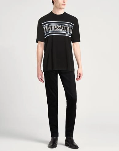 Versace T-shirt Size Cotton - Black