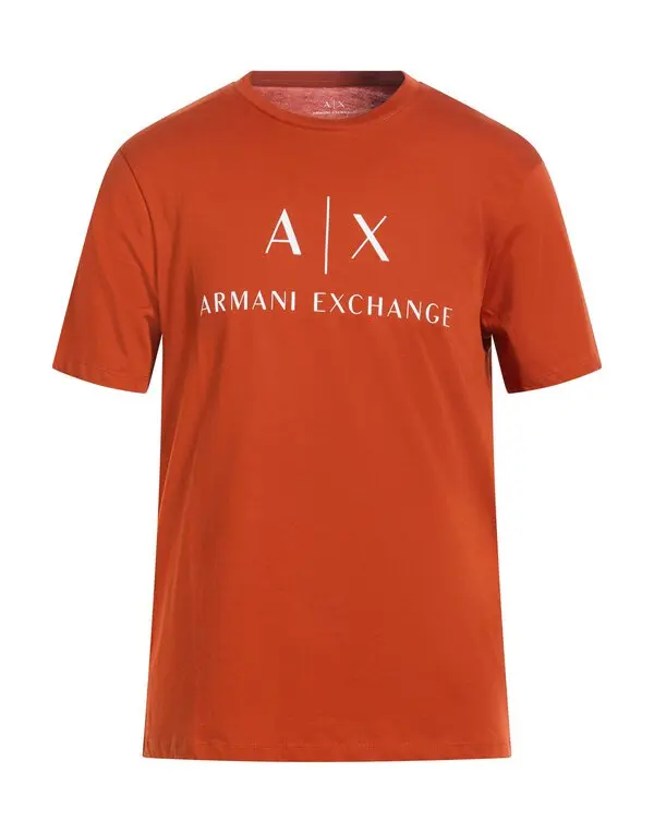 Armani Exchange T-shirt Size Cotton - Orange