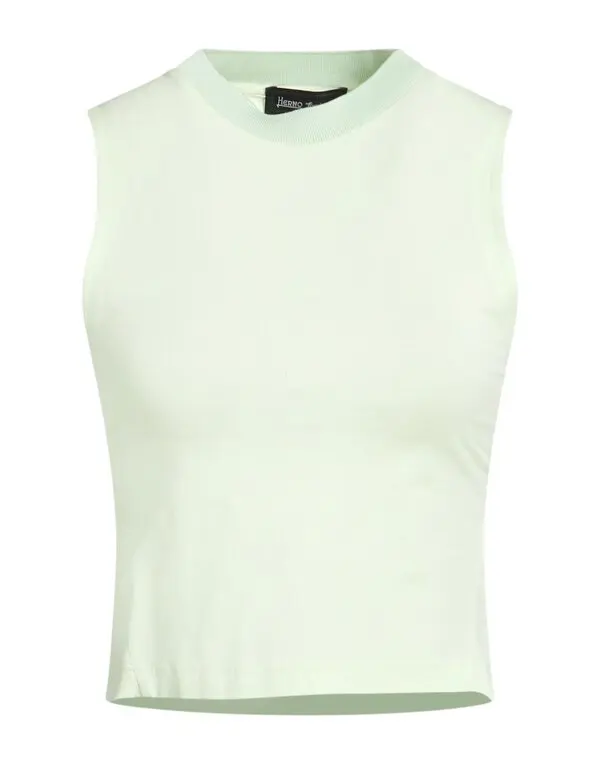 Herno Tank Top Light Size Cotton, Elastane - Green