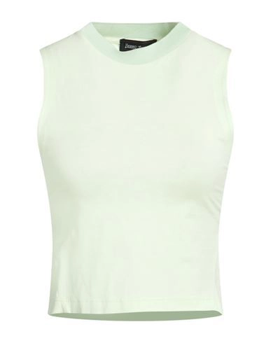 Herno Sleeveless Crewneck Tank Top In Light Cotton Elastane - Light Green