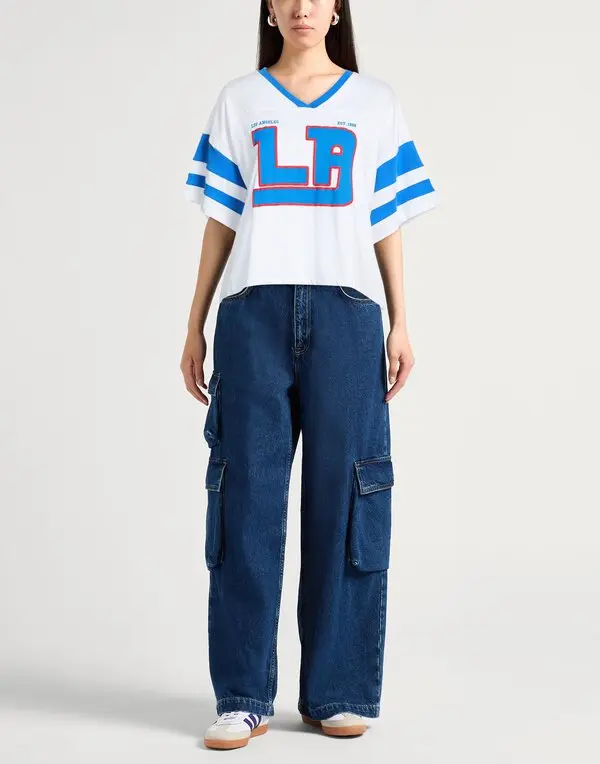 VICOLO Two-tone Printed T-shirt