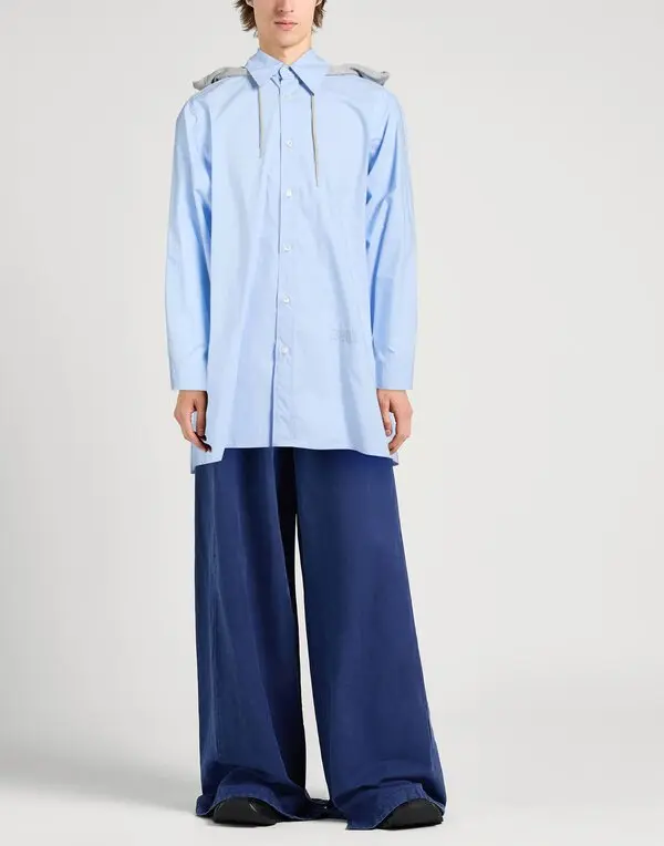MAISON MARGIELA Shirt Sky Size Cotton, Polyester