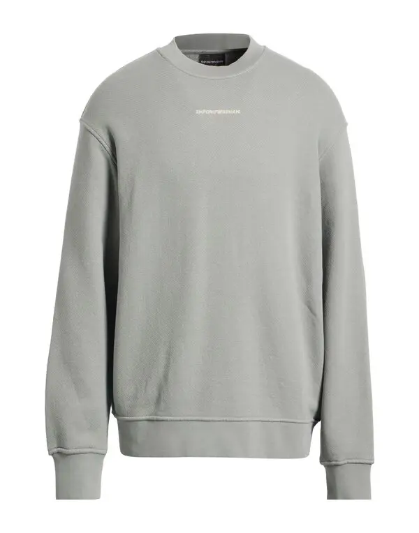 Emporio Armani Sweatshirt Light Size Cotton, Elastane