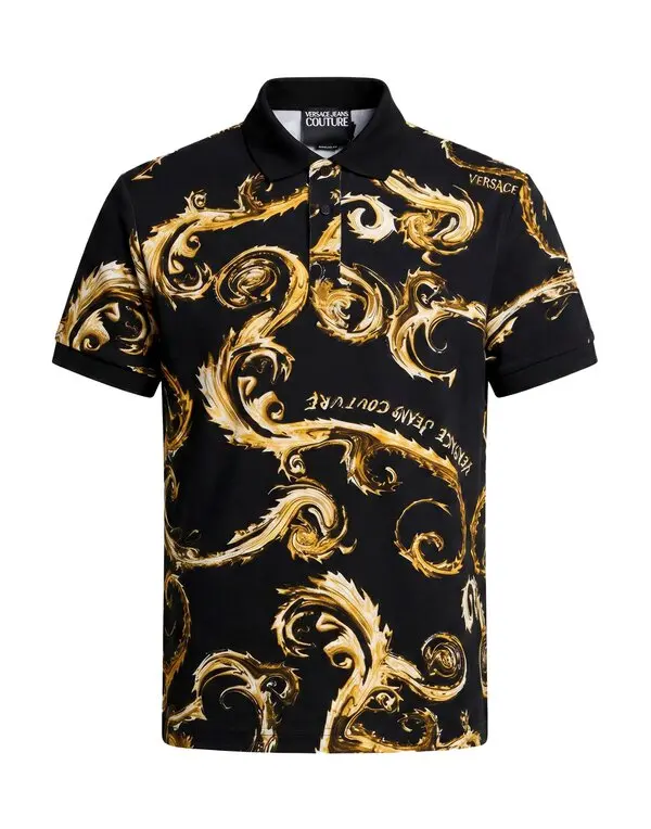Versace Polo Shirt Size Cotton - Gold