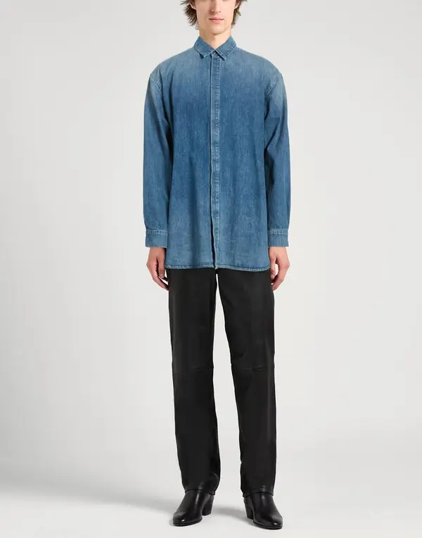 Fear Of God Denim Shirt Size Cotton