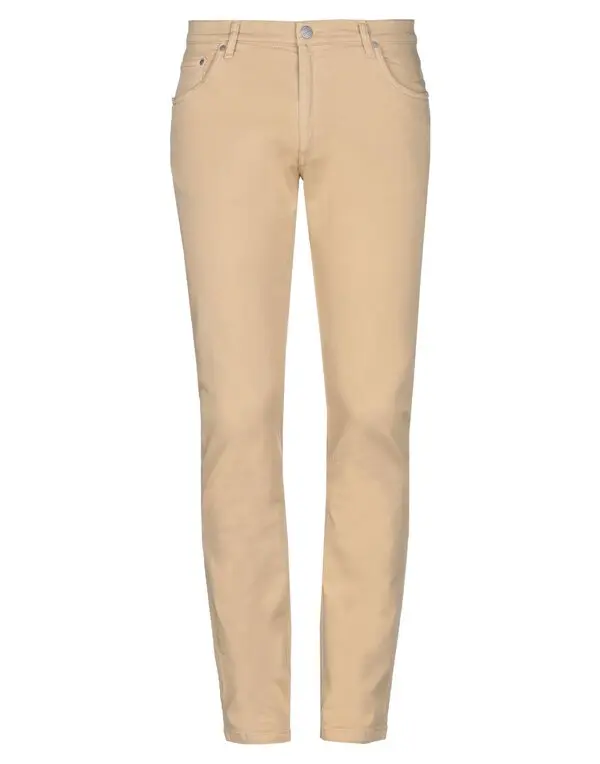 DANIELE ALESSANDRINI Pants Sand Size Cotton, Elastane