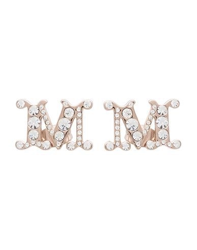 Max Mara Earrings Metal, Glass - Gold