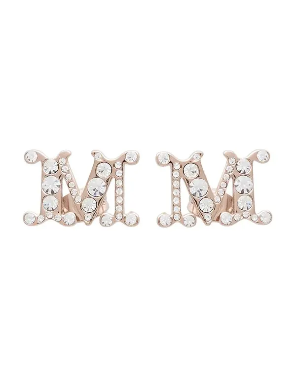 Max Mara Earrings Metal, Glass