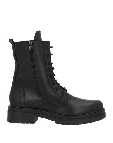 DIVINE FOLLIE Ankle Boots In Leather - Black