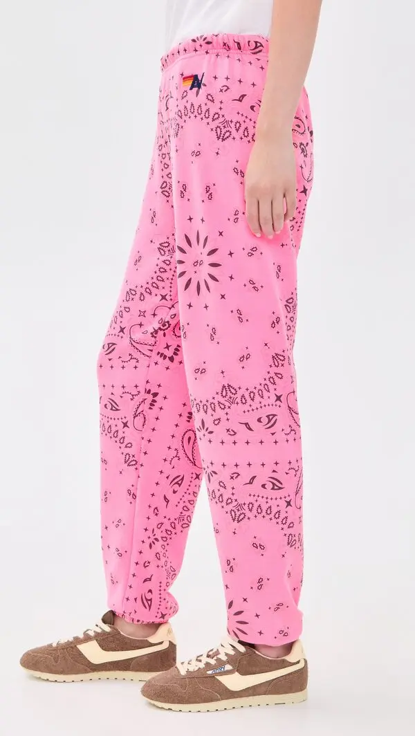 Aviator Nation Bandana Print Sweatpants