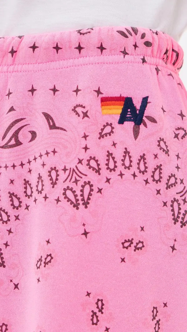 Aviator Nation Bandana Print Sweatpants