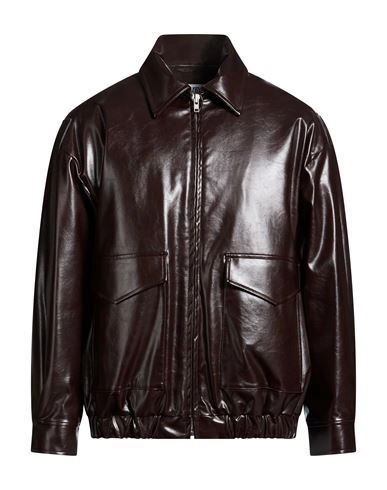 MAISON MARGIELA Jacket Dark Size Viscose, Polyurethane