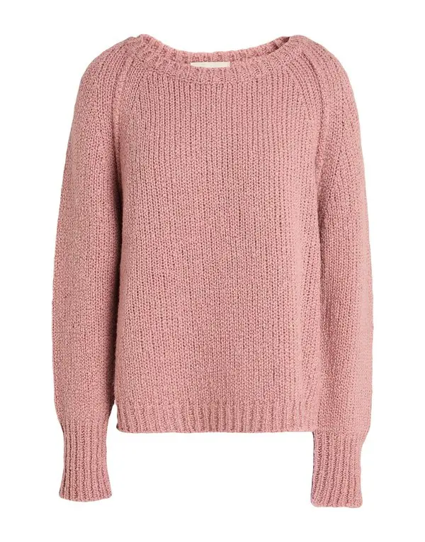 DRUMOHR Antique Rose Virgin Wool And Cashmere Blend Sweater
