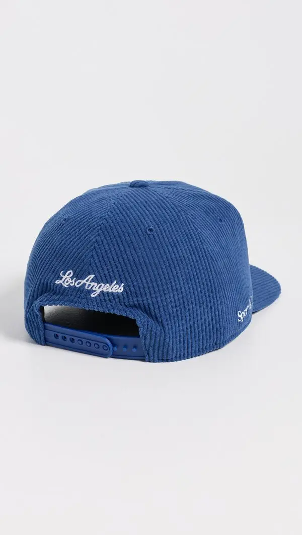 Sporty & Rich Dodgers Corduroy Baseball Cap